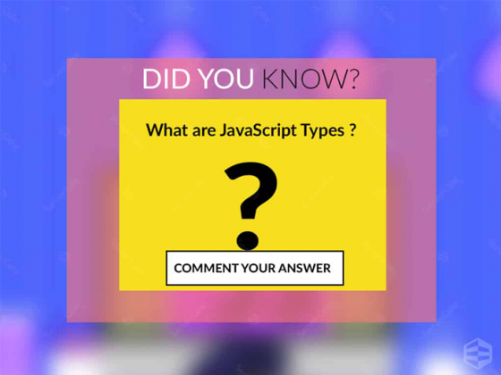 What are the types of JavaScript? - ServerCake