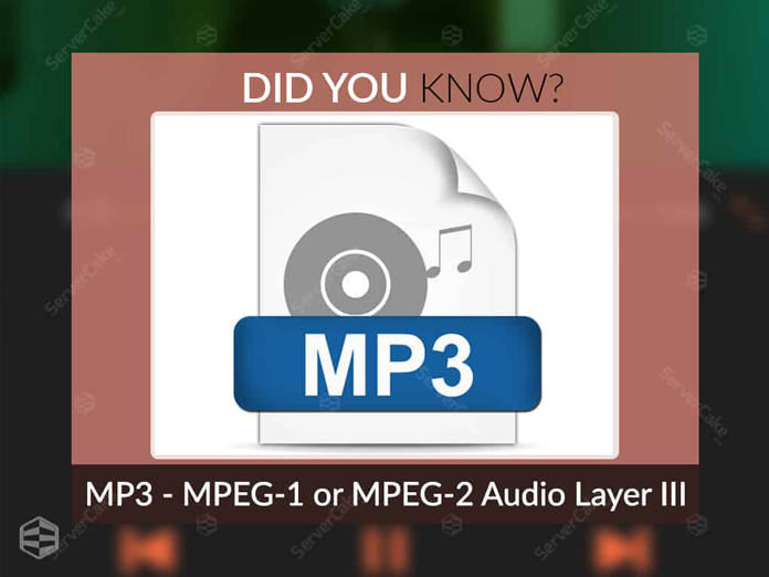 MP3-MPEG-1 or MPEG-2 Audio Layer III - ServerCake India