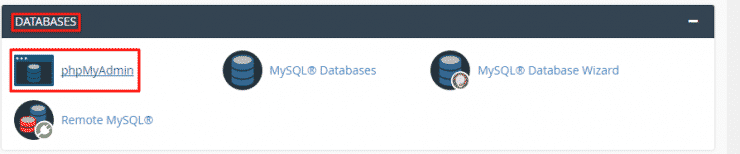 How to manage a database with phpMyAdmin? - ServerCake India