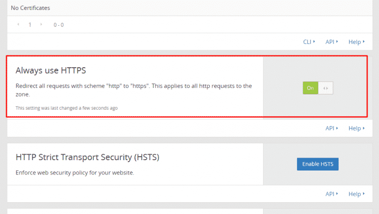How to redirect https for your site through CloudFlare - ServerCake India