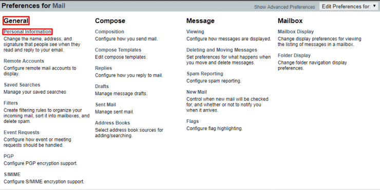 How To Add Email Signature In Horde Webmail Client Servercake