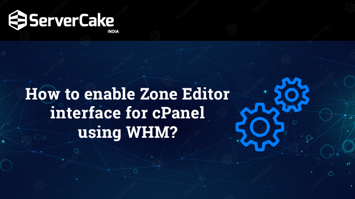 How To Enable Zone Editor Interface For Cpanel Using Whm Servercake India