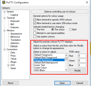 How to change Putty's Appearance? - ServerCake