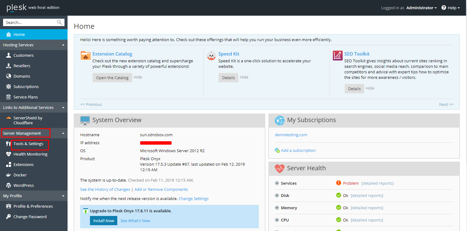 Screenshot2 - ServerCake