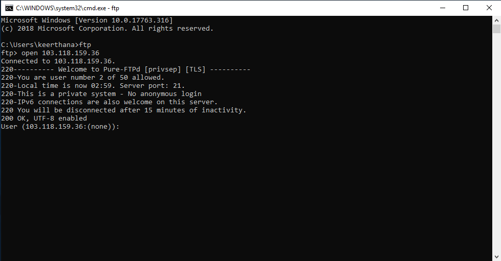How To Use FTP From A Command Line ServerCake