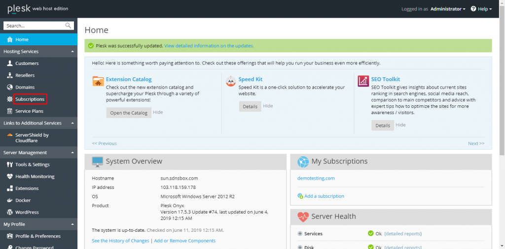 Screenshot2 - ServerCake